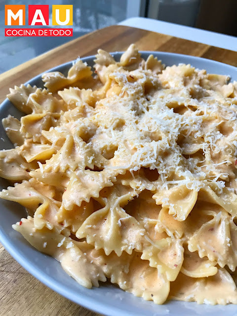Pasta al Chipotle - Mau Cocina de todo